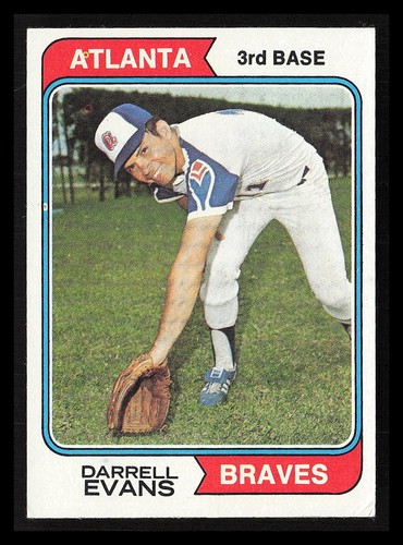 Darrell Evans 1974 Topps #140 Atlanta Braves | eBay