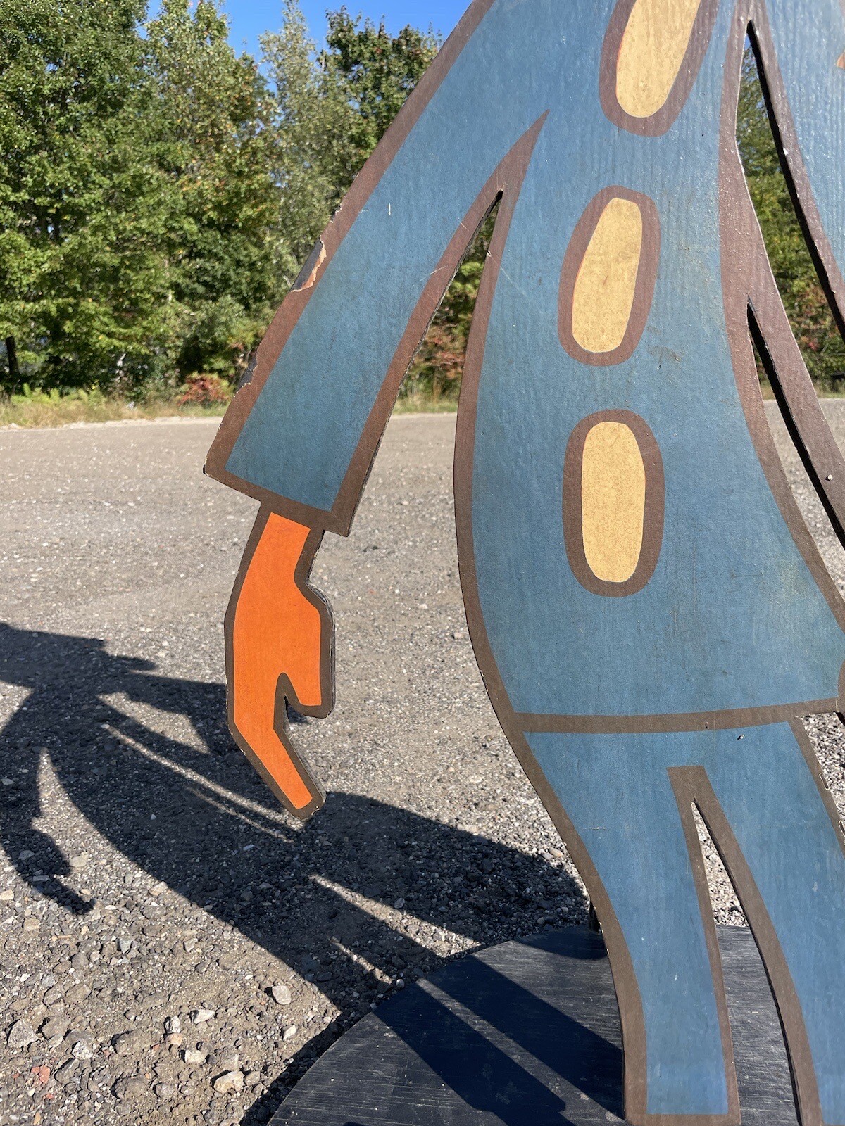 Original Vintage 1960s Mr Zip US POST OFFICE Mailman Sign Display Old ...