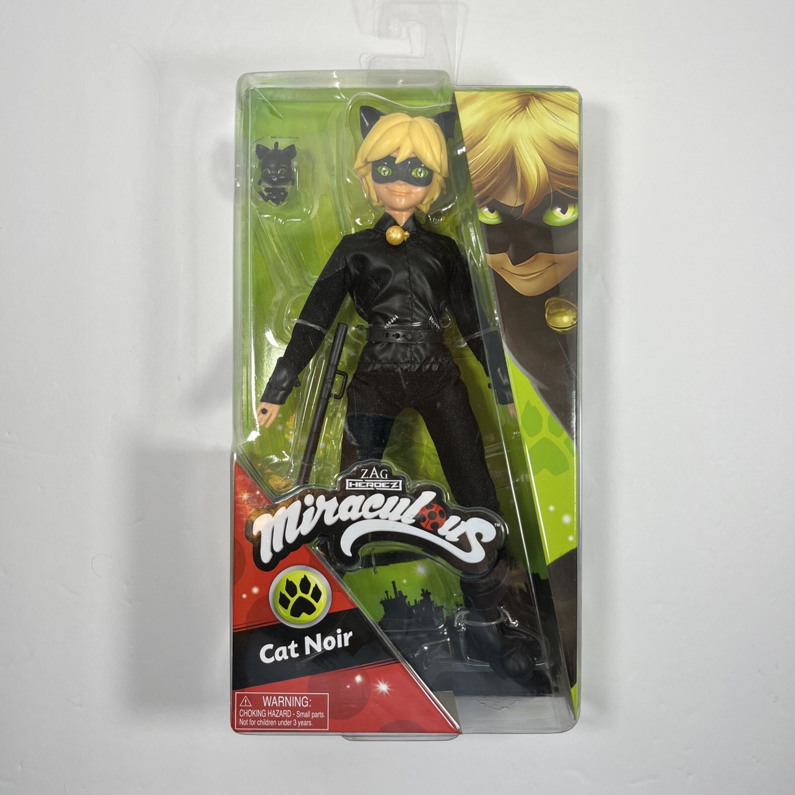 Cat Noir New In Box Miraculous Tales Of Ladybug &... Action Doll Adrien ...