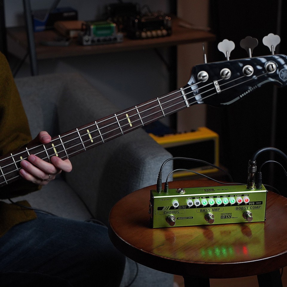 Valeton Dapper Bass Mini Stage Session Gigging Analog Chorus Multi ...