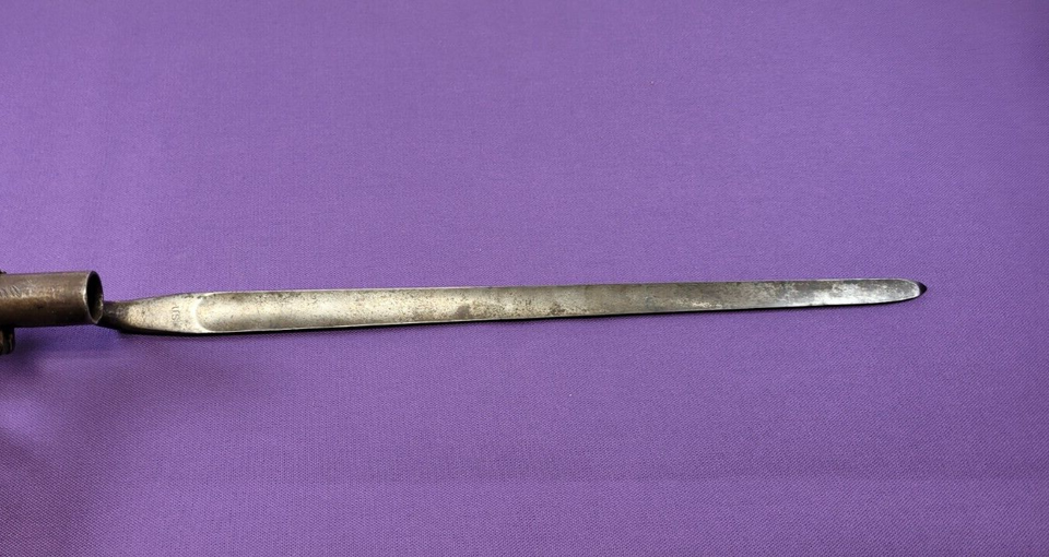 Scarce U.S. Cadet Rifle Model 1868/69 Socket Bayonet "W" & "U.S ...