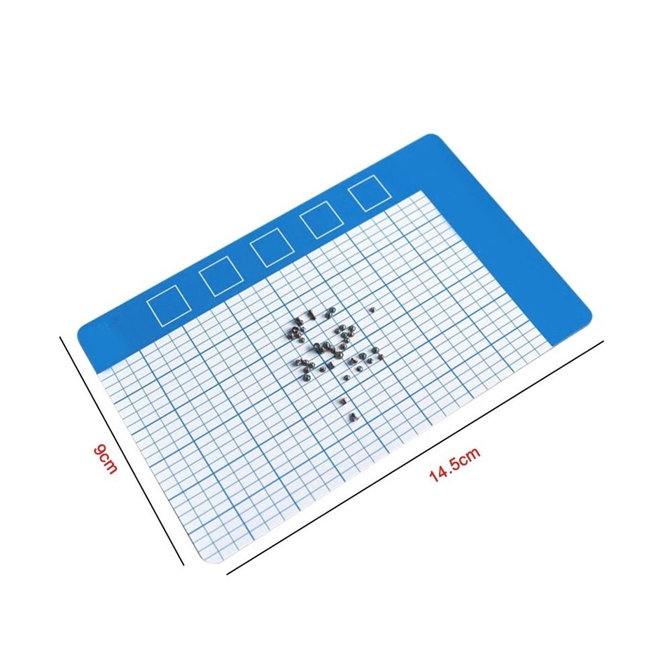 Magnetic Screw Memory Mat 145x90mm Repair Tool Pad for Small Screw ...