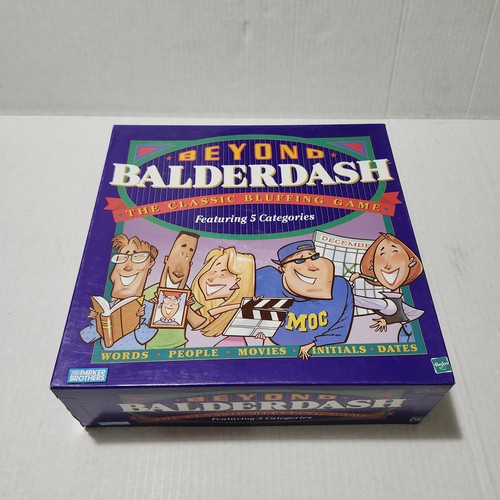 Beyond BALDERDASH Classic Bluffing Family Party Board Game 1997 Complete | eBay