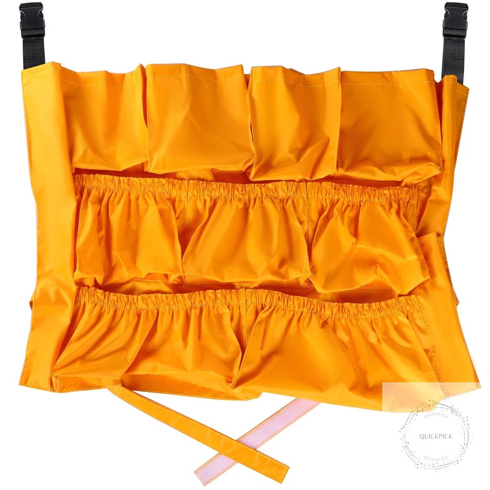 12 Pockets Trash Can Caddy Bag, Garbage Bin Caddy Organizer for ...