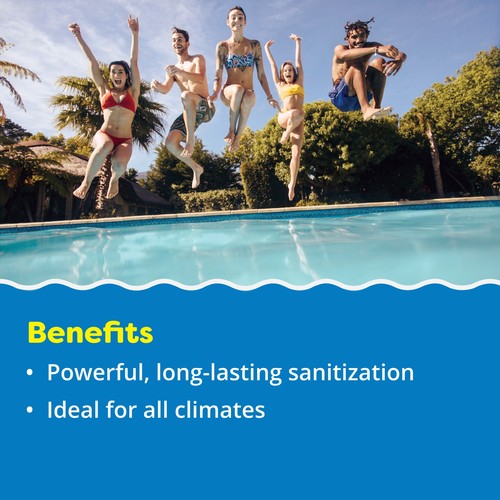 In The Swim 4 Inch Stabilized Chlorine Sticks - 98.6% Trichlor 25 ...