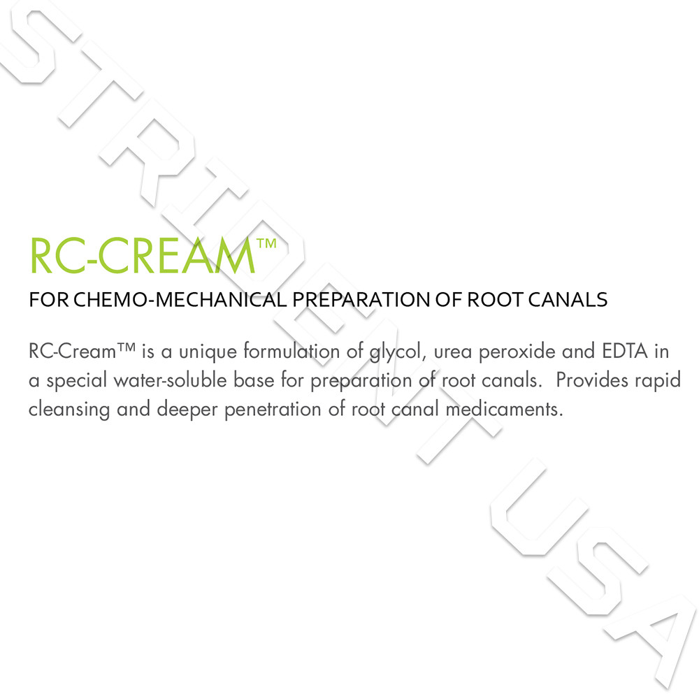 Prime Dent RC Cream Kit for Prep for Root Canal 2 - 9 Gram Syringes Mfg ...