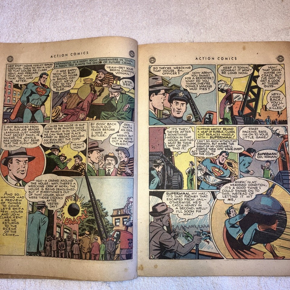 Action Comics #113…..Very Nice 75 Years Old 1947….Very Rare!!!! | eBay