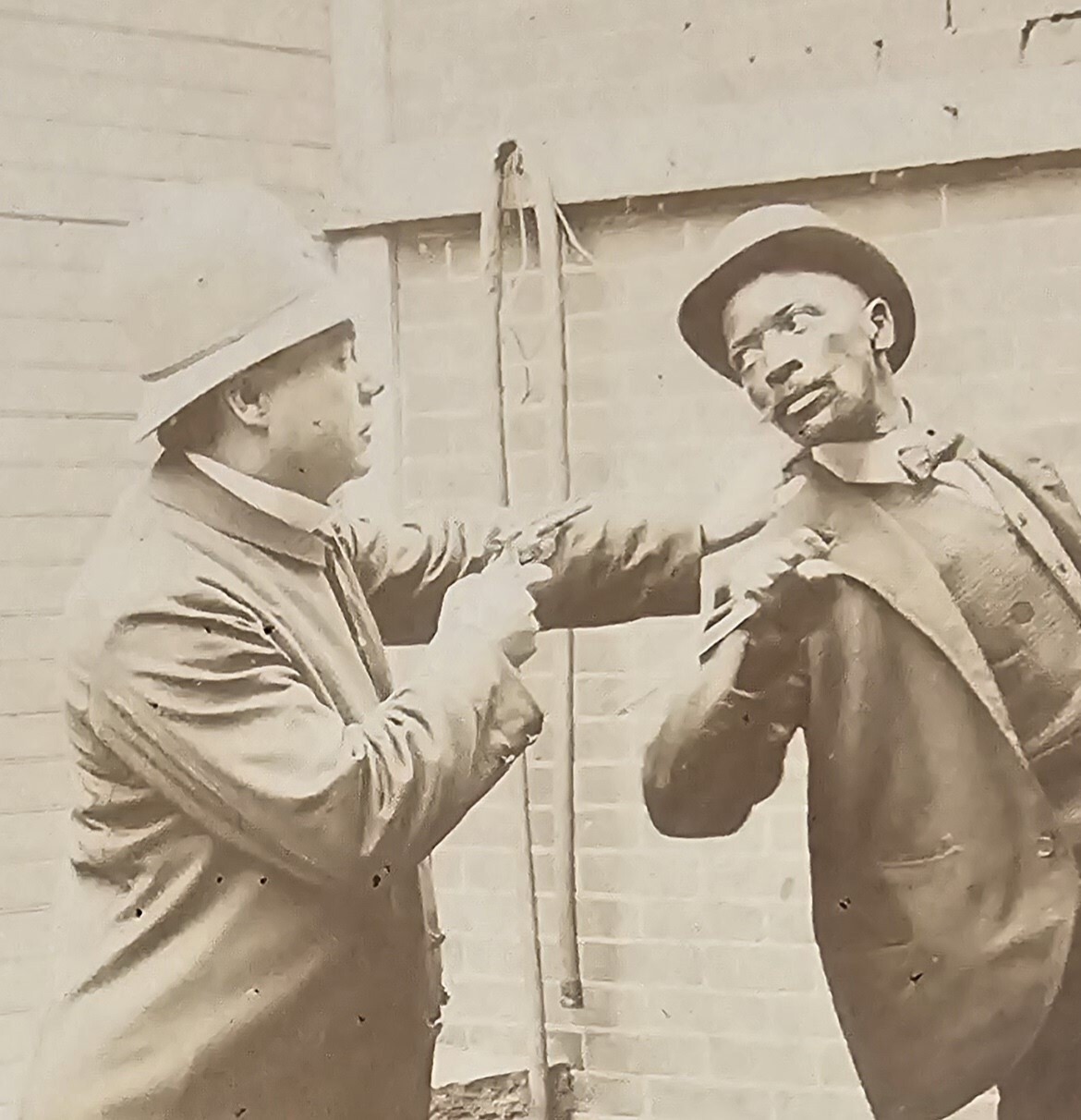 Antique 1900s Philadelphia Police Officer Cabinet Action Photograph 7 ...