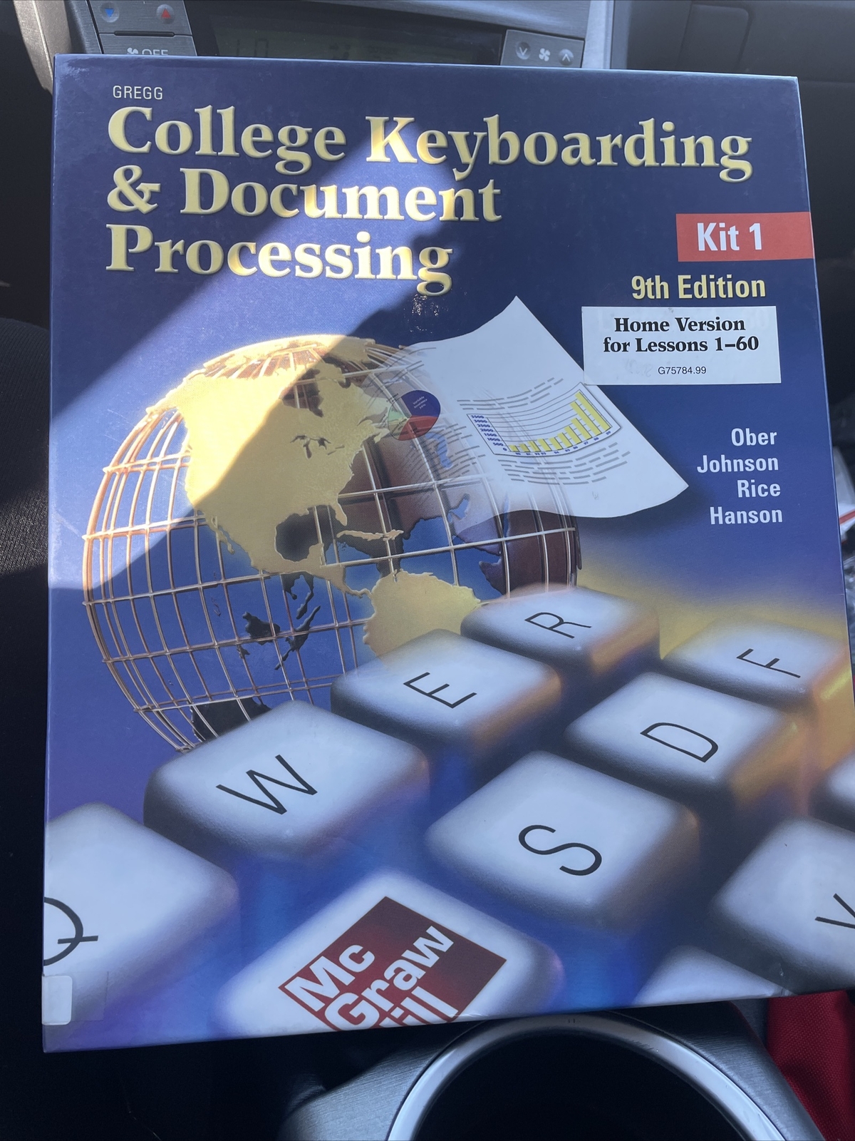 Gregg College Keyboarding & Document Processing [Gdp], Lessons 1 ...