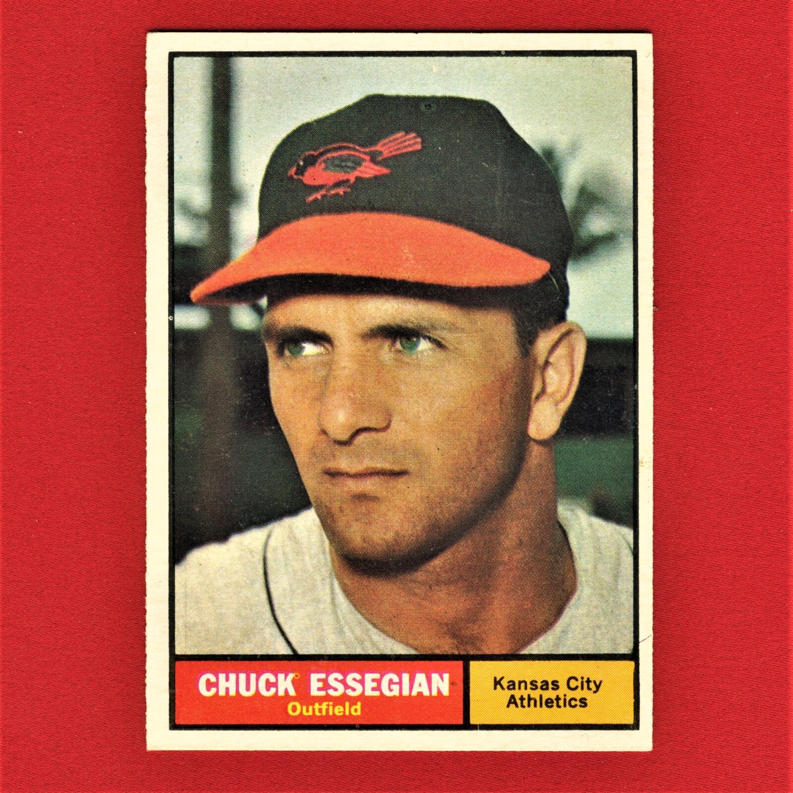 Chuck Essegian - 1961 - Orioles - Topps - #384 - (EX+) - A5 | eBay