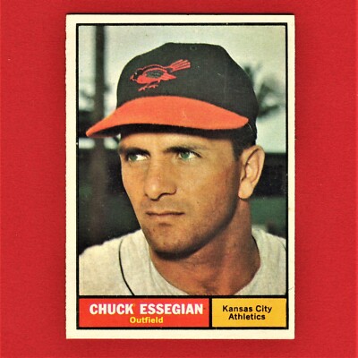 Chuck Essegian - 1961 - Orioles - Topps - #384 - (EX+) - A5 | eBay