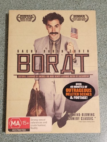 Borat DVD Movie Region 4 AUS - Comedy Sacha Baron Cohen | eBay Australia