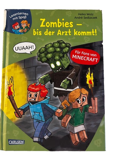 Buch Zombies Bis Der Arzt Kommt Minecraft Lesenlernen M. Spaß ...