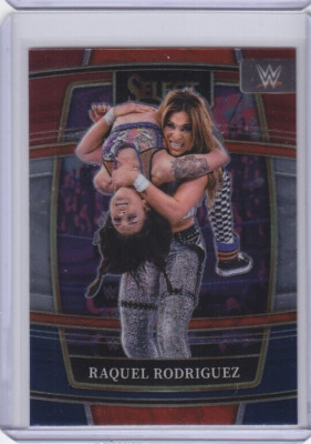 RAQUEL RODRIGUEZ (RED BLUE PARALLEL) *2022 WWE Panini Select* CHROME ...