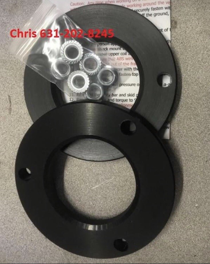 1" Front 5th Gen Leveling Lift Strut Spacers Fits 10-23 Toyota 4Runner ...