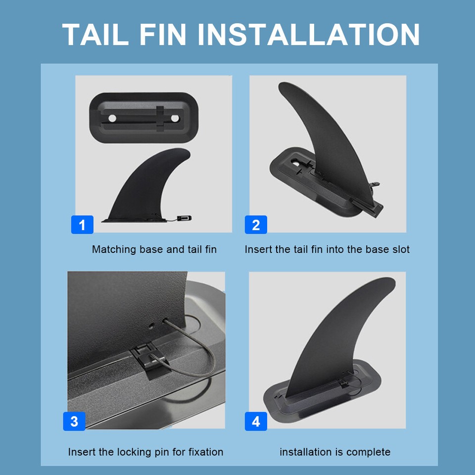 Surfboard Fin Quick Release Longboard Fin Detachable Protective for ...