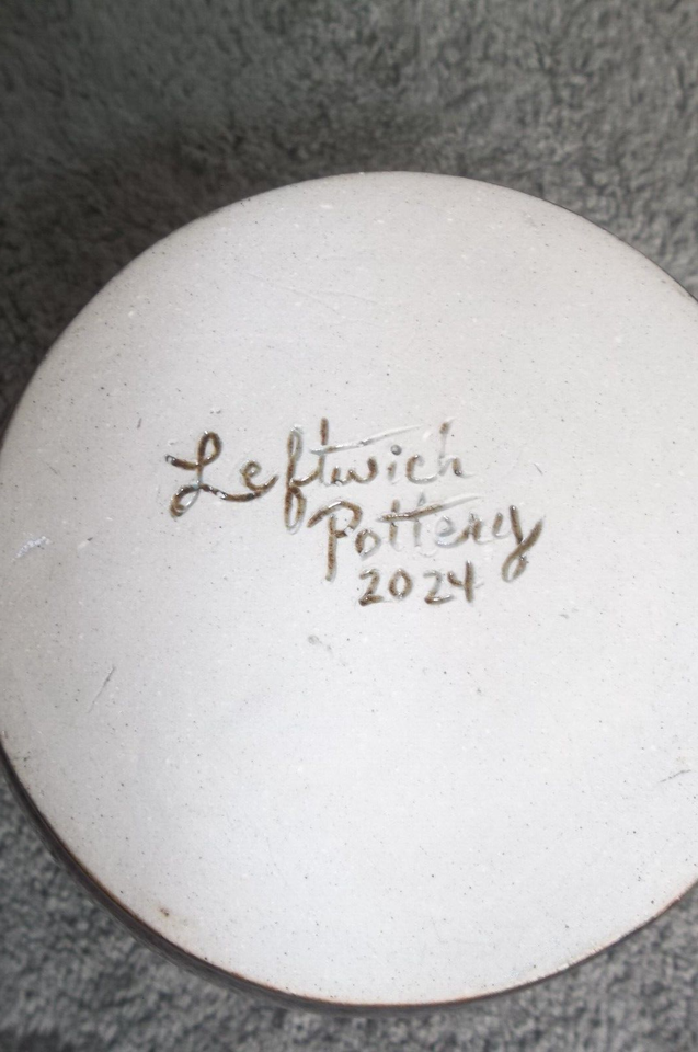 PISGAH FOREST POTTERY RODNEY LEFTWICH CAMEO VASE RARE ART POTTERY | eBay