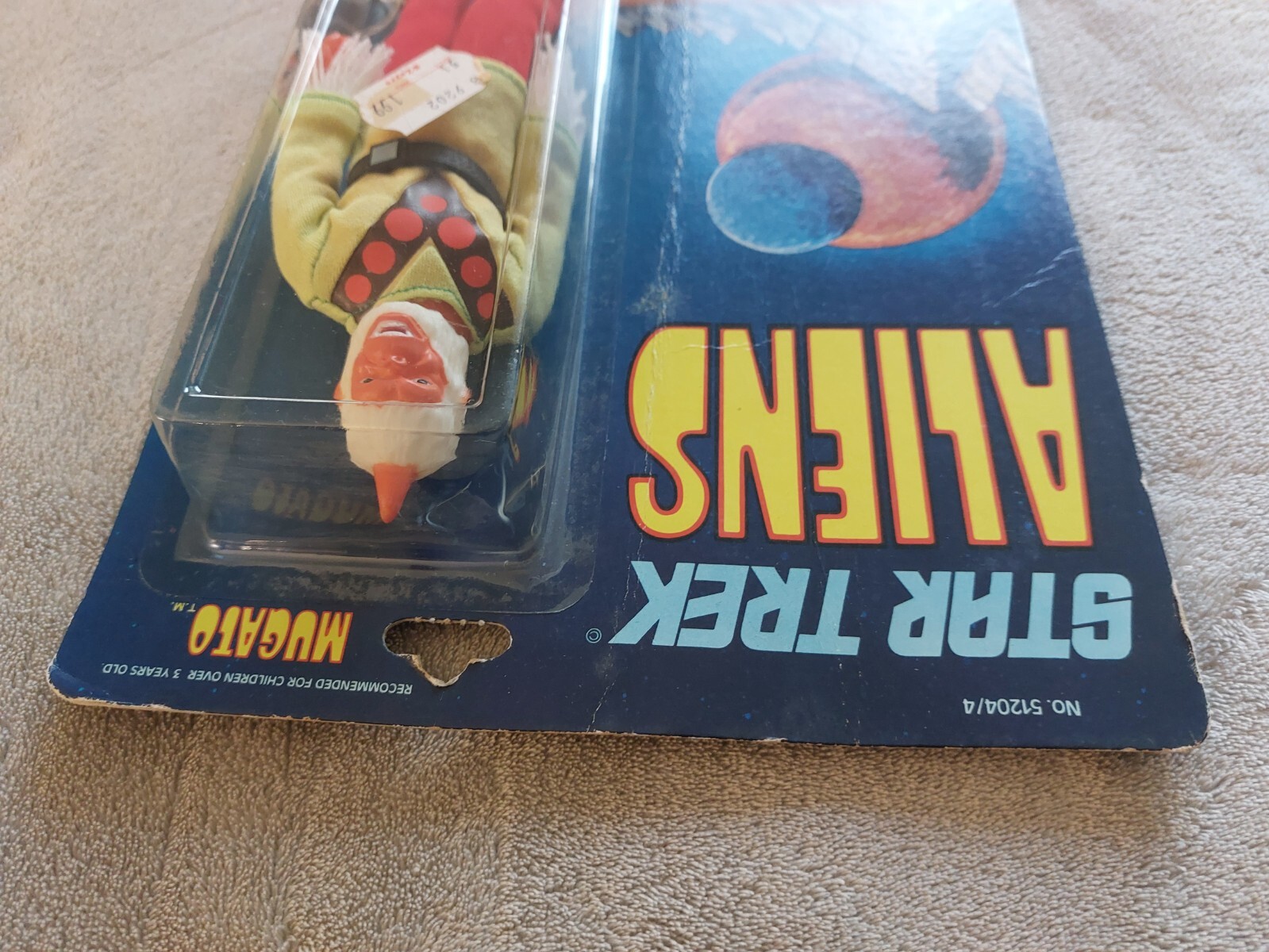 1975 Mego STAR TREK ALIENS MUGATO Figure New Sealed | eBay