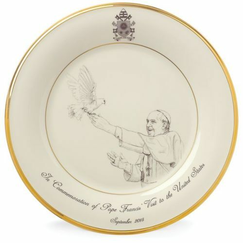 Lenox Pope Francis Commemorative Plate 2015 | eBay