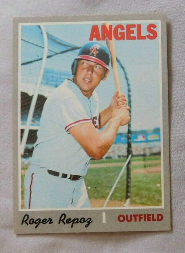 1970 Topps #397 Roger Repoz California Angels Baseball Card ex | eBay
