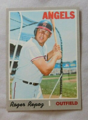1970 Topps #397 Roger Repoz California Angels Baseball Card ex | eBay