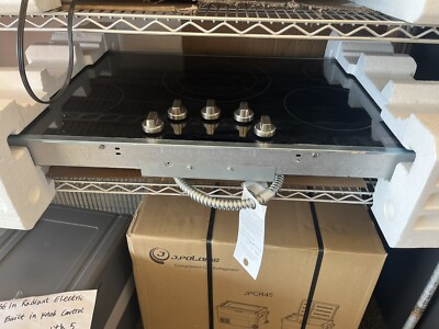 GE JP3036SLSS 36 Inch Electric Cooktop with Five Radiant Cooking ...