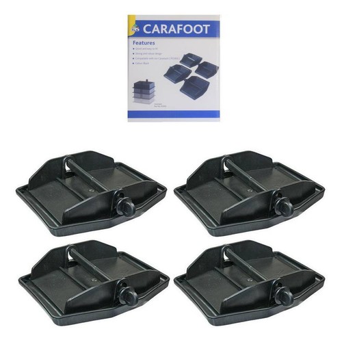 CARAFOOT Jack Pad Corner Steady Leg Feet Pads Set Of 4 Caravan ...