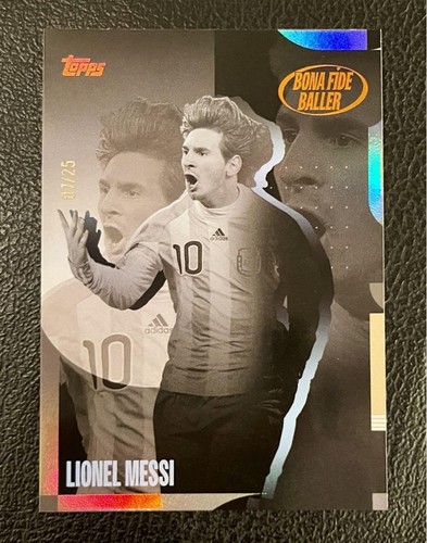 Limited to 25 2024 Topps Lionel Messi Argentina Card | eBay