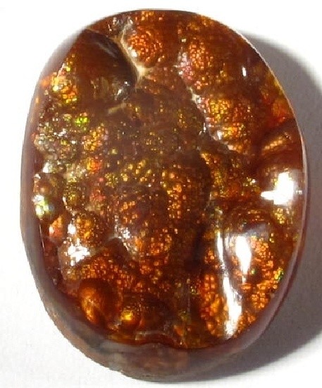 ++ Hand carved OVAL Fire Agate Cab 17.5 Cts. | eBay
