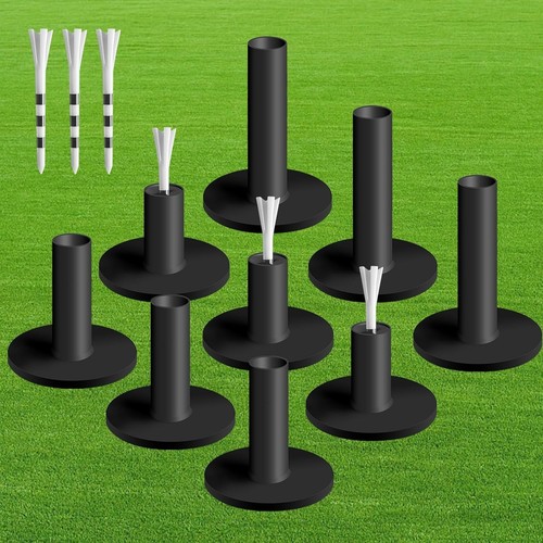 FINGER TEN Golf Rubber Tees Driving Range 3 Inch 1.5'' 2.25'' 2.75'' 3. ...
