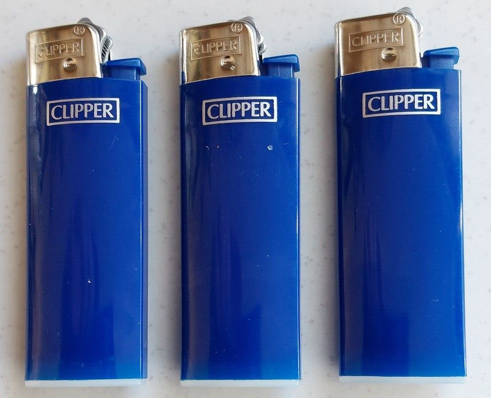 Clipper super lighter BRIO micro 3 solid Blue hi tech great quality | eBay