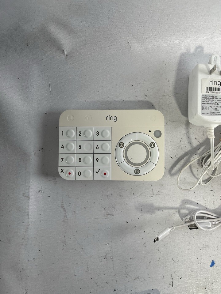 1st Gen Ring Base Station 4HB1S70EN0 & Ring Alarm Keypad 4AK1S7-0EN0 ...