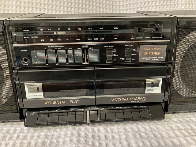 Studio-Standard by Fisher - Vintage Boombox PH-W802 (PHW802 ...