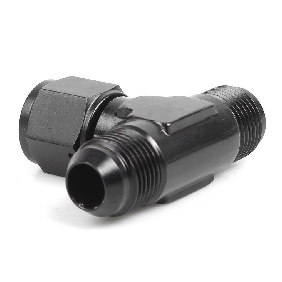 3-Way Tee T-Piece Swivel Fitting Adapter 4AN 6AN 8AN 10AN 12AN Male to ...