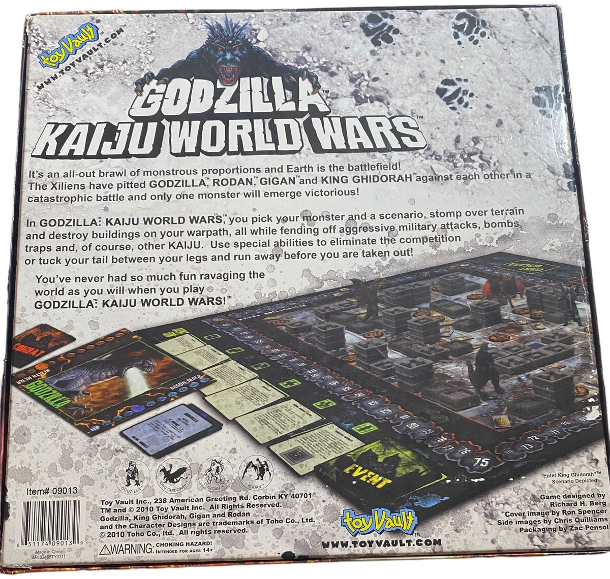 Godzilla Kaiju World Wars