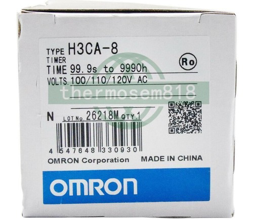 OMRON H3CA-8 Timer 100/110/120VAC NEW IN BOX | eBay
