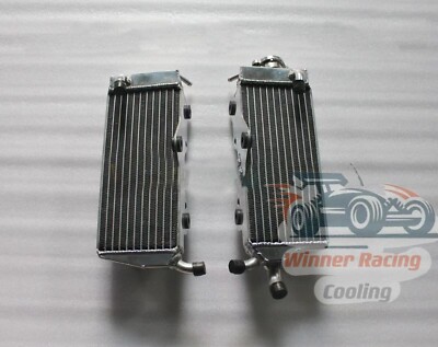 Aluminum Radiators Fit Honda CR250R/CR 250 R 1990 1991 90 91 Left ...