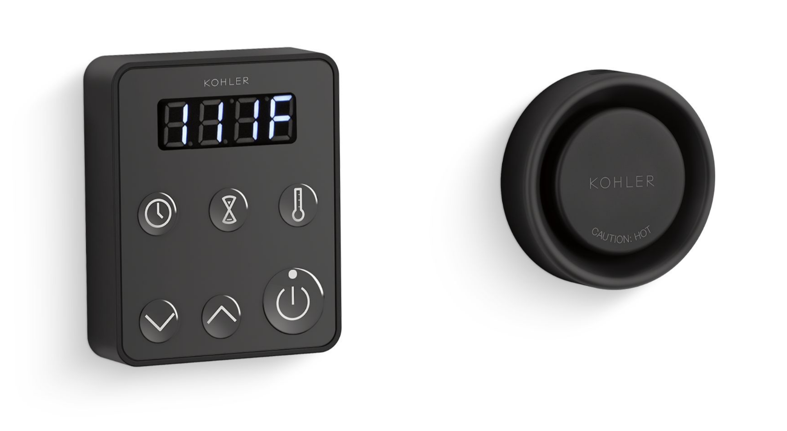 Kohler K-5557-BL Invigoration Steam Generator Control Unit, Matte Black ...