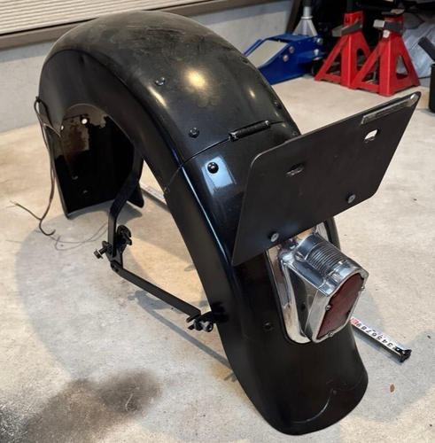 Harley Davidson Genuine Rear Fender 1955 - 1956 Panhead vintage #3979 ...