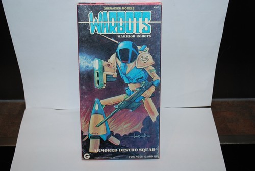 GRENADIER MODELS WARBOTS ARMORED DESTRO SQUAD REF 4502 DE 1984 | eBay