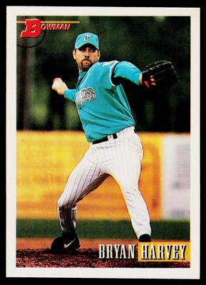 1993 Bowman #234 Bryan Harvey - VG | eBay
