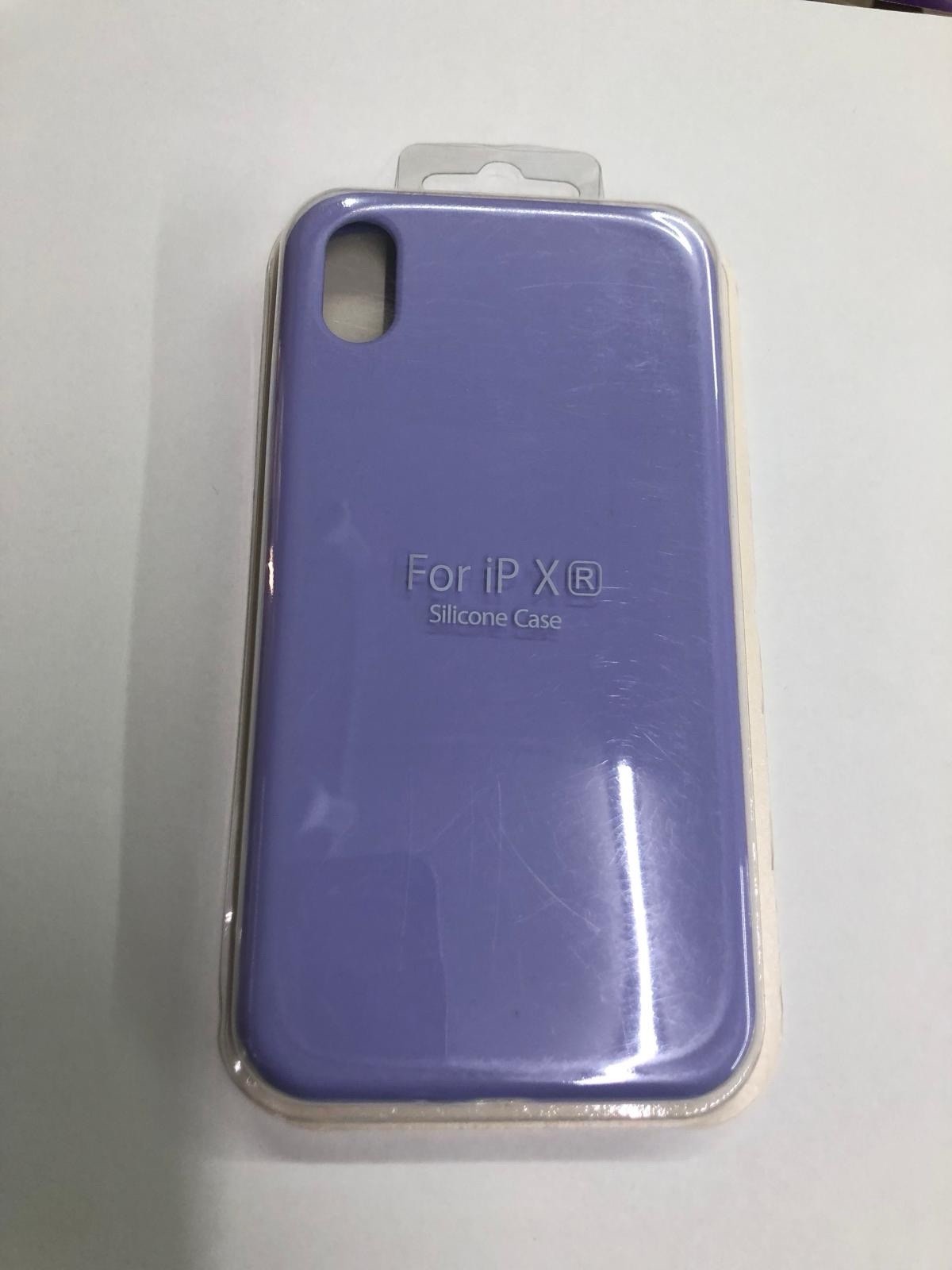 A Purple Silicone case for the iPhone XR | eBay
