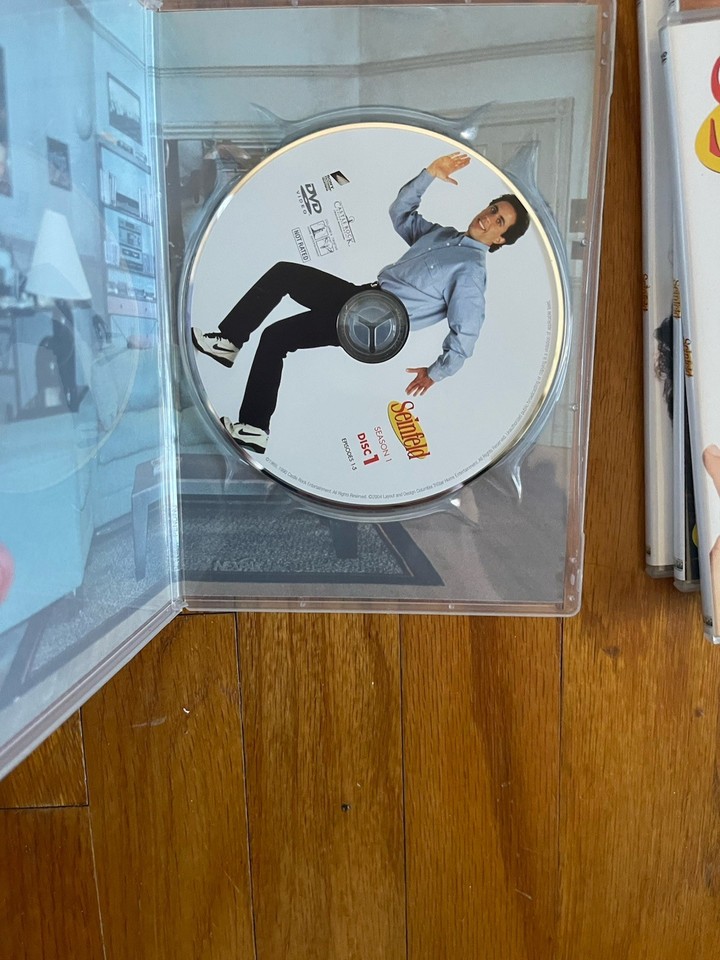 Seinfeld Complete Series DVD Box Set Seasons 1-8 Comedy 1990s Tv Show ...