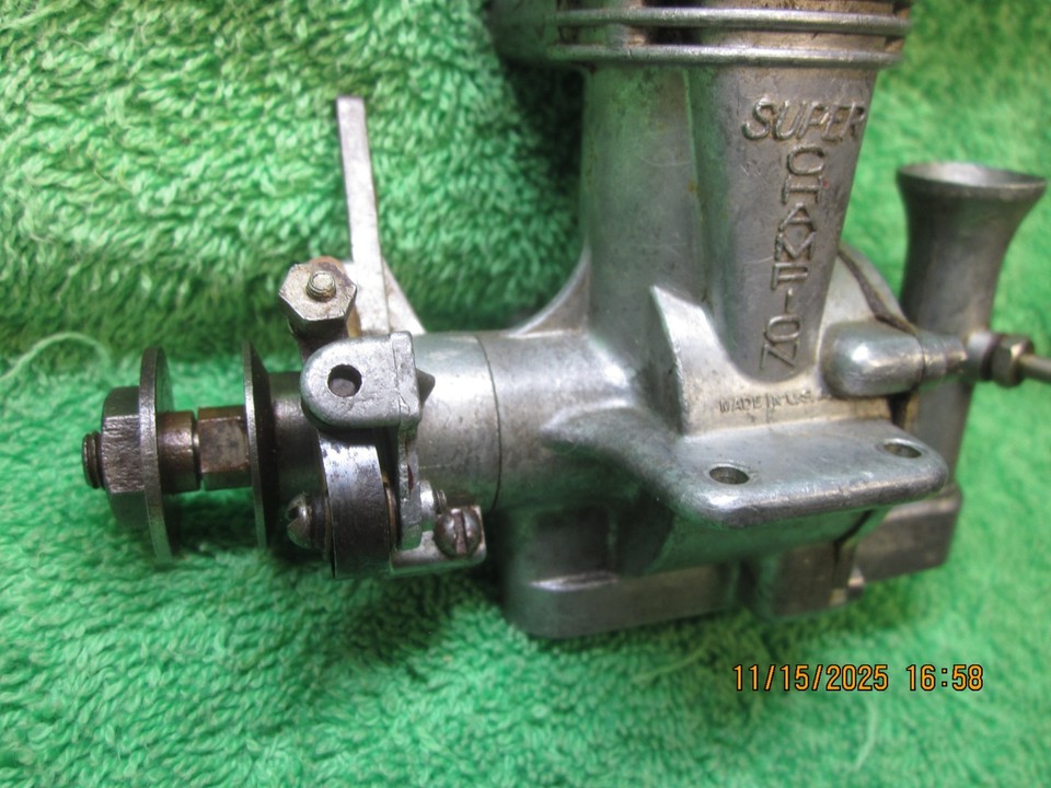 ATWOOD SUPER CHAMPION ANTIQUE IGNITION MODEL AIRPLANE AIRCRAFT ENGINE ...