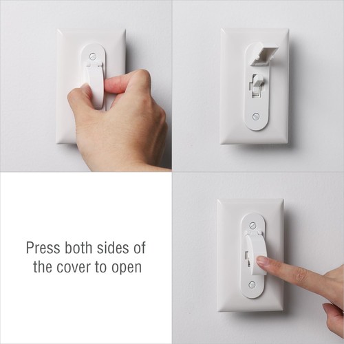 Wall Switch Guard, Child Proof Light Switch Cover Guard | Toggle Style ...
