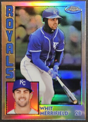 2019 Topps Chrome '84 Topps Chrome Refractor #84TC-15 Whit Merrifield ...