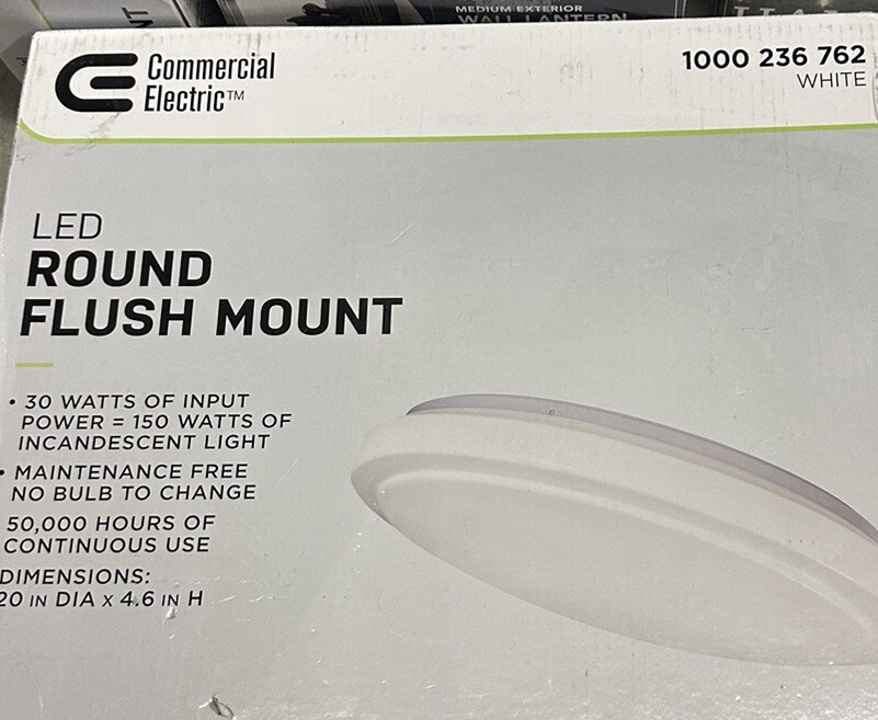 20 Round Light Fixture Lens