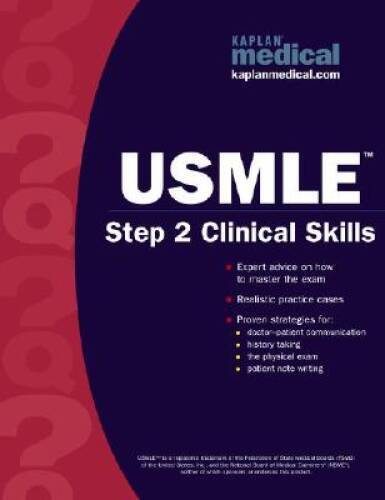 Kaplan Medical USMLE Step 2 Clinical Skills (Kaplan USMLE) - Paperback ...