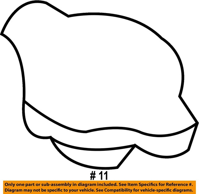 Nissan 214301P111 Genuine OEM Reservoir Cap for sale online | eBay