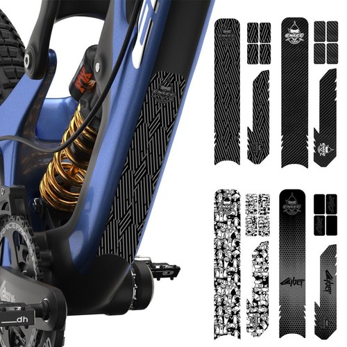 Protective Film Bike Frame Sticker Carbon Fiber Pattern Chain Guards ...